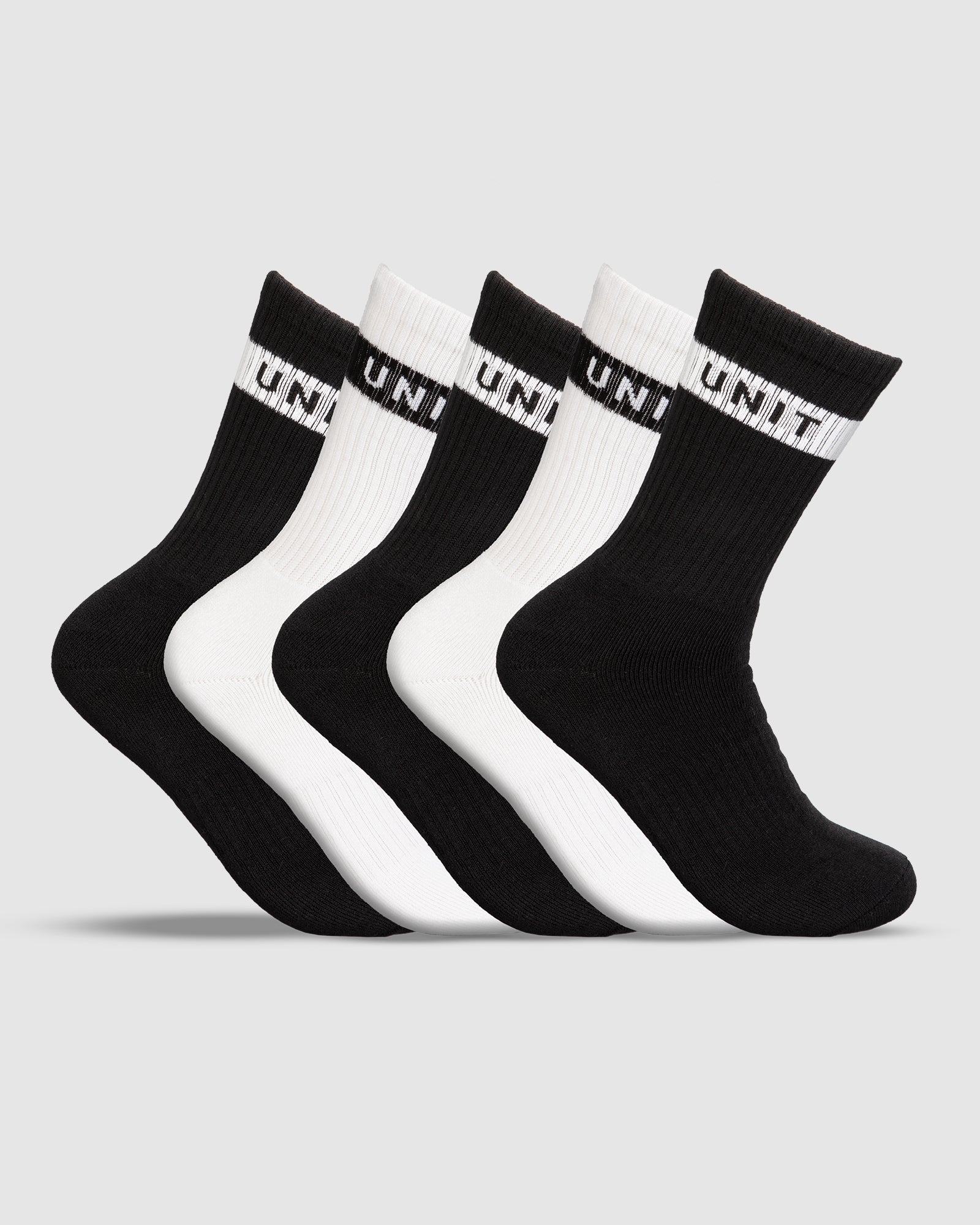 UNIT Wander Ladies Bamboo Hi-Lux Socks - 5 Pack – UNIT Clothing