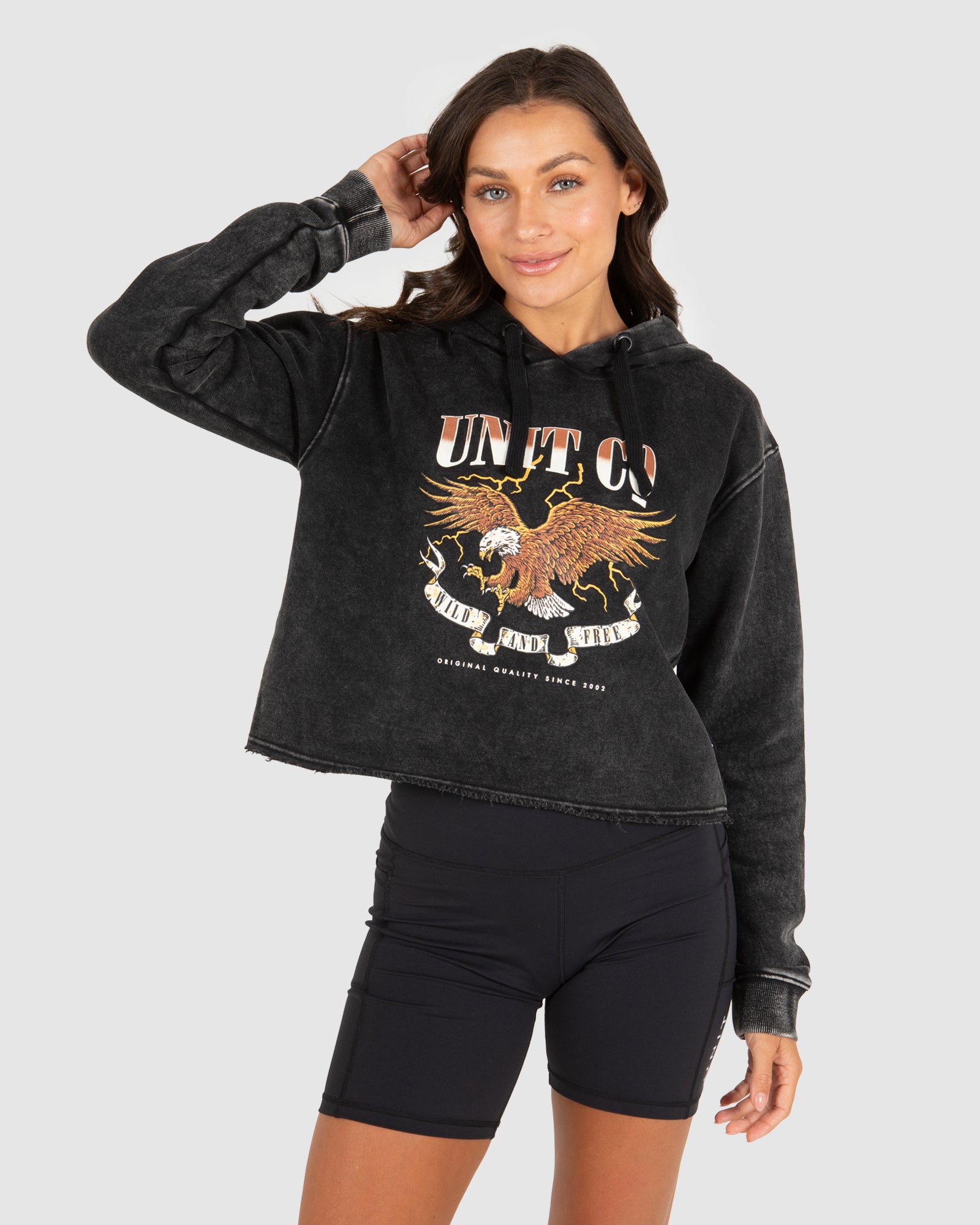 UNIT Ladies Twilight Cropped Pullover Hoodie – UNIT Clothing